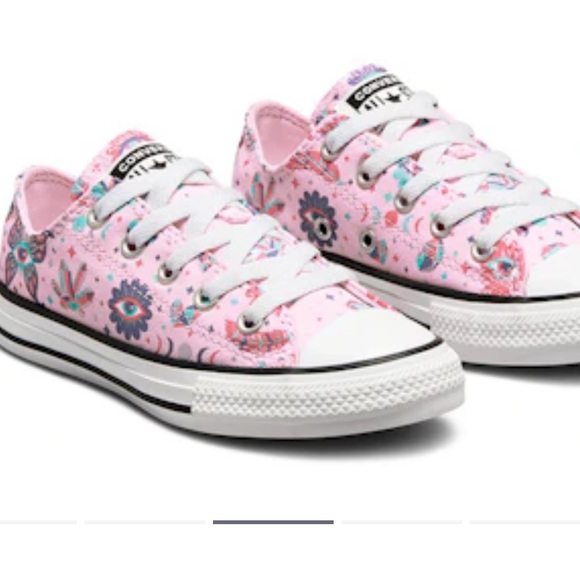 Converse | Shoes | Converse All Star Girls Pink Red Sneakers | Poshmark
